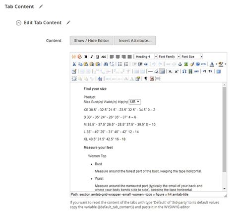 guide for product tabs for magento 2 [amasty extensions faq]