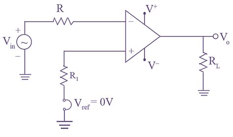 what is zero crossing detector circuit diagram derivation and working
