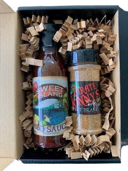 Fathers Day Bbq T Set Sweet Bbq Rub Sweet Bbq Sauce Pirate
