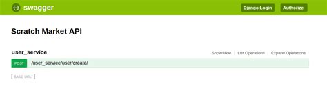 python django swagger not showing urls without