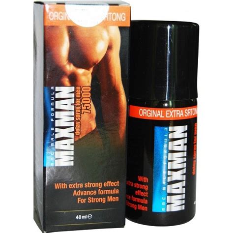 Maxman 75000 Long Lasting Delay Spray For Men Original Buyon Pk