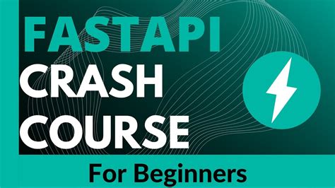 fastapi [ python web framework ] crash course 2021 for