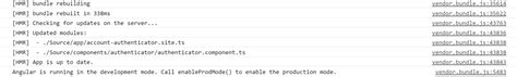 core angular and webpack hot module replacement