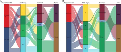 The Sankey Diagrams Showed The Patients Transfers Between The
