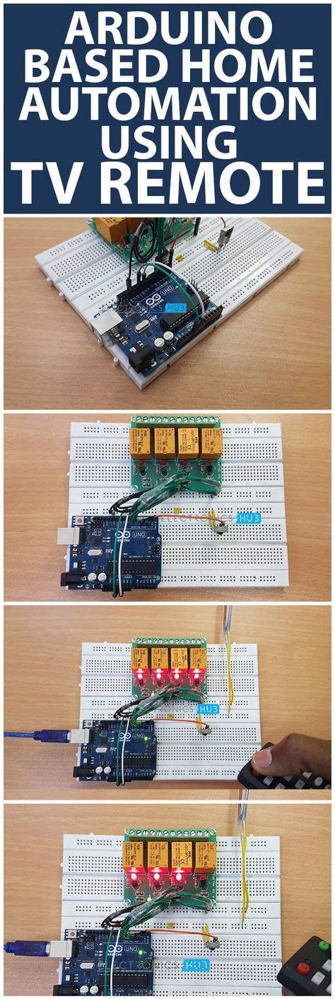 arduino based home automation using tv remote home automation