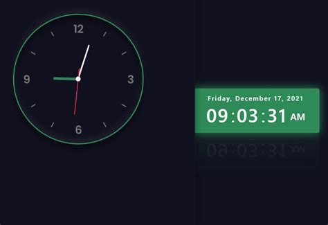 jquery based analog and digital world clock jclocksgmt js free