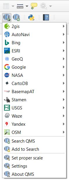 quickmapservices plugin easy way to add basemaps in qgis