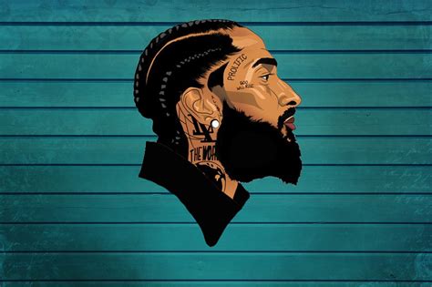Nipsey Hussle Svg File Svg Cut File T Shirt Cricut Svg Digital Etsy