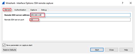 steps to perform remote packet capture with wireshark golinuxcloud