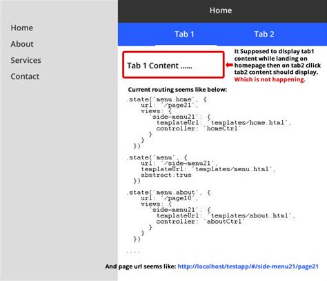ionic framework routing issues stack overflow