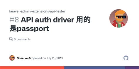 api auth driver 用的是passport · issue 8 · laravel admin extensions api