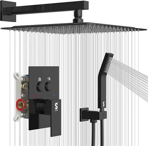 Sr Sun Rise Shower System With Push Button Diverter Bathroom Luxury 12