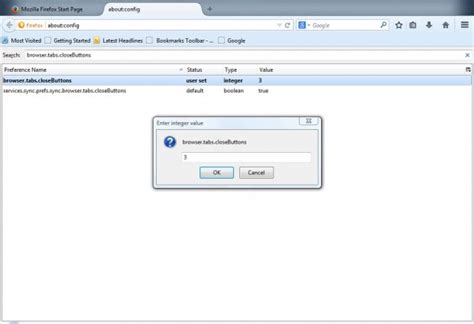 how to remove close tab ‘x button in firefox [guide] dottech