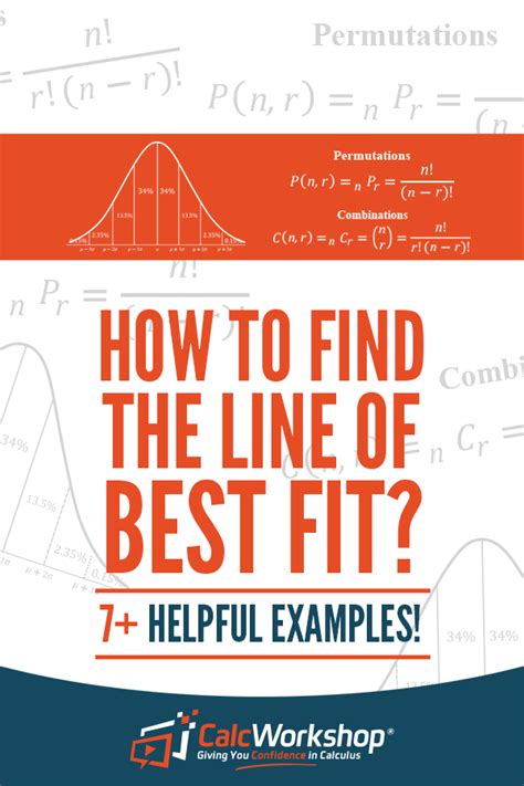 How To Find The Line Of Best Fit 7 Helpful Examples
