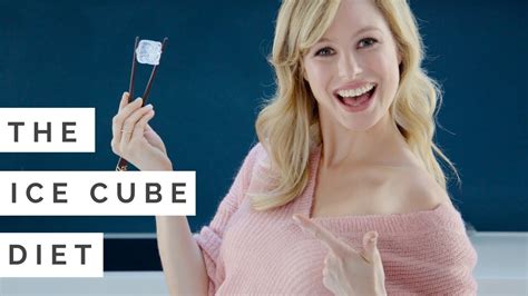 The Ice Cube Diet How To Lose Weight Fast Youtube