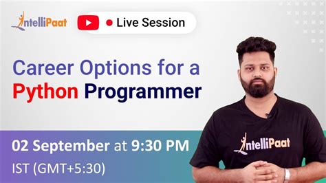 career options for python programmer python career path career in