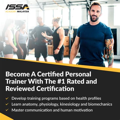 Certified Personal Trainer Issa Malaysia