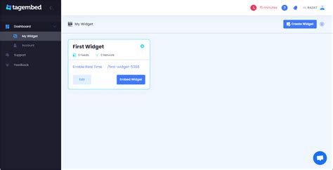 how to embed twitter widget on html website tagembed support