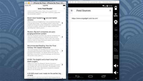 build an rss reader mobile app with ionic 2 and angular