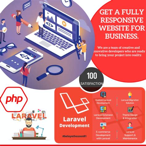 create professional website using php laravel by sharezatta fiverr