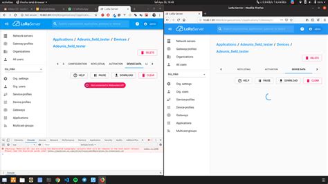 websocket api not connected in chrome chirpstack community forum