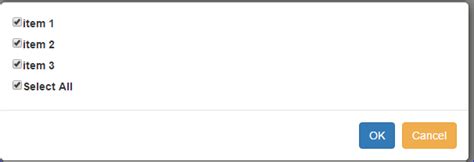 javascript check all checkbox function inside a modal stack overflow