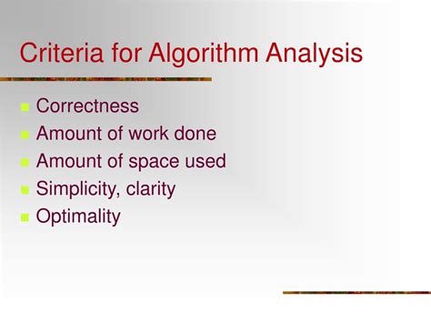 Ppt Introduction To Algorithm Analysis Powerpoint Presentation Free