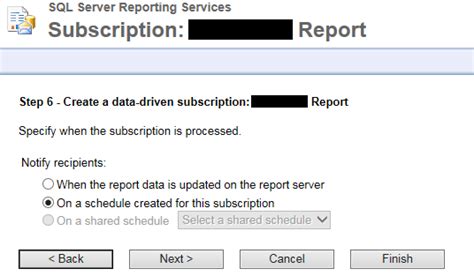 sql server how to send one report to different clients using ssrs