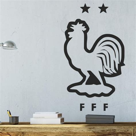 Adesivo De Parede Galo Federação Francesa De Futebol
