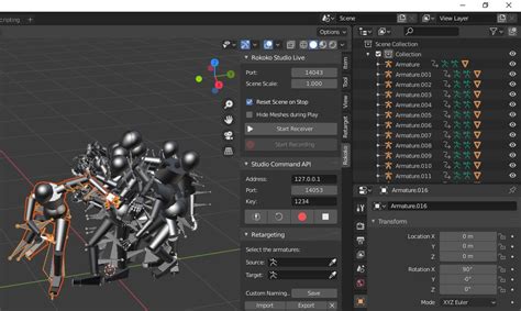 how do i join animations to create a multi take animation blender