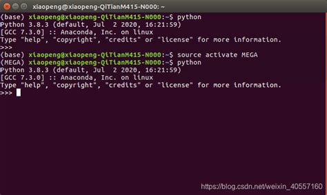 ubuntu16 04下pytorch安装失败“no moudle named torch”以及conda创建虚拟环境python版本无法切换