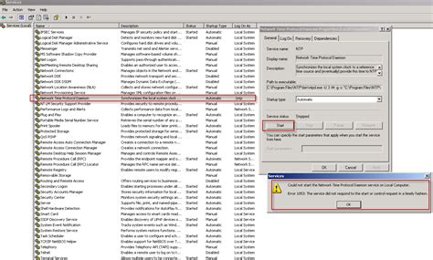 build ntp windows server for network devices not