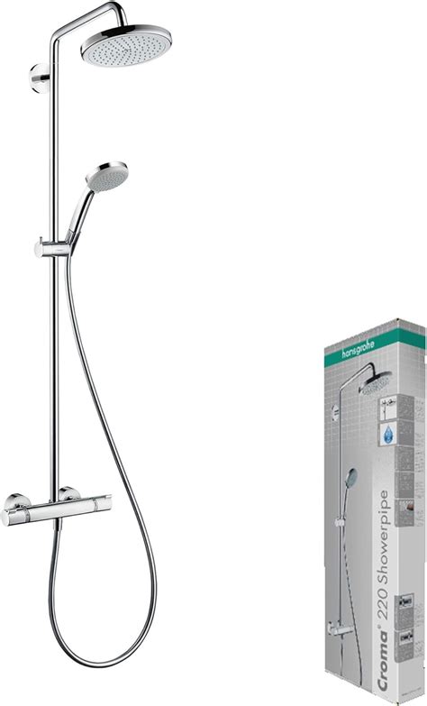 Hansgrohe Duschsystem Croma 220 Regendusche Mit 4 Strahlarten