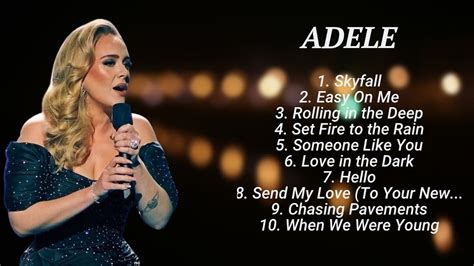 Adele ~ Greatest Hits Full Album Adele Youtube