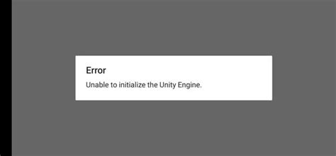 unable to initialize unity engine r cookierunkingdoms