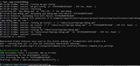 npm react native new app closed immediately stack