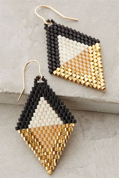 24 Pairs Of Stunning Statement Earrings To Wear This Winter Beaded