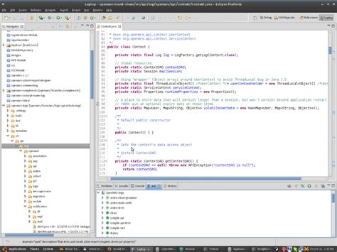 javaee perspective usage screenshots eclipsepedia