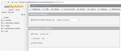 moving your database to the “mysql in app” option in azure · elio struyf