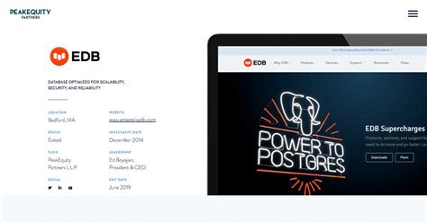 enterprisedb peakequity partners