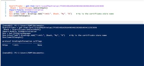 how to create a selfsigned certificate in windows with powershell