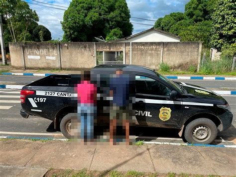 Casal Suspeito De Trocar Drogas Por Objetos Furtados é Preso No Norte