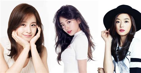 Korean Celebrity Before And After Makeup Wavy Haircut