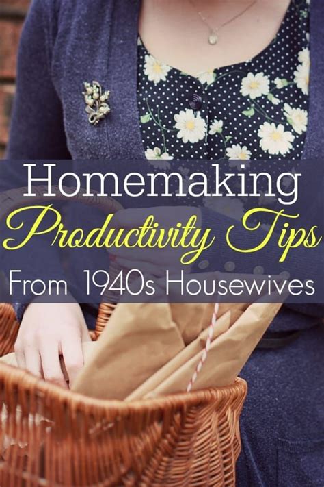 Get Your Housework Done Faster Tips From 1940s Housewives Artofit