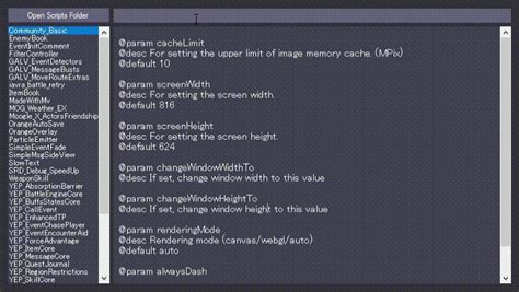 mvdoc quickly look up plugin commands rpg maker forums
