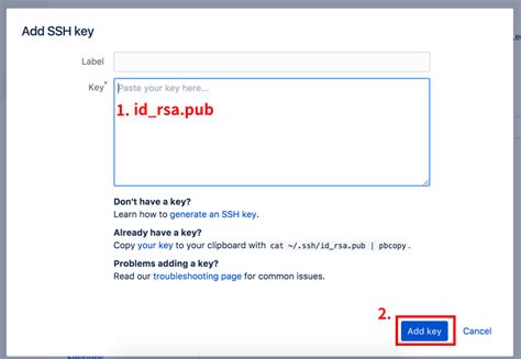 centos generate ssh key git
