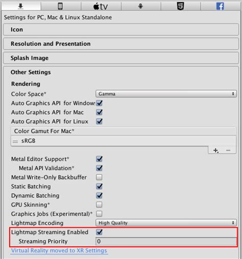 unity manual mip map streaming api