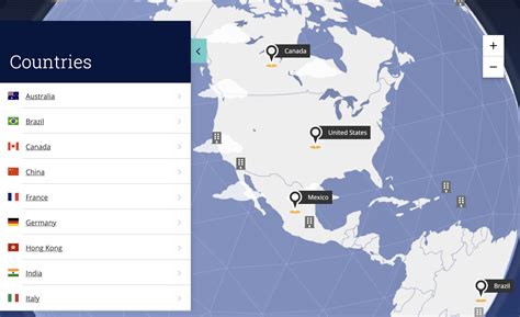 screenshot of everfi s 3d globe interaction