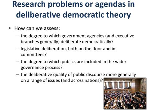 Ppt Deliberative Democracy And The Pinet Project Powerpoint