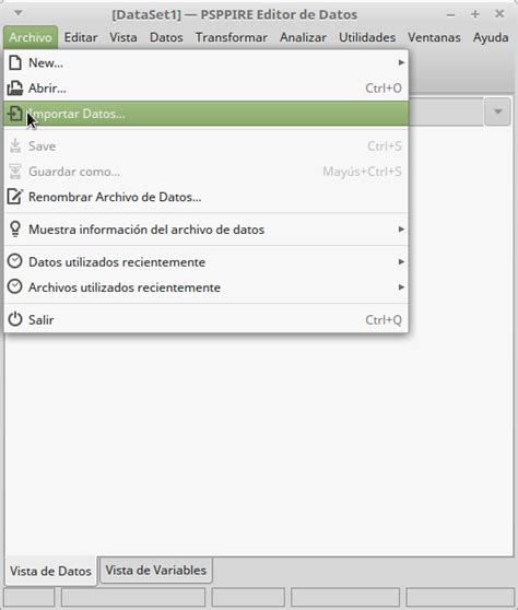 de todo un poco pspp importar datos